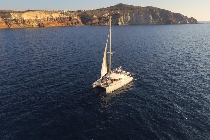 Santorini Full Day Catamaran Private Cruise incl. Meal, Drinks & Free Transport - Authenticity and Review Insights