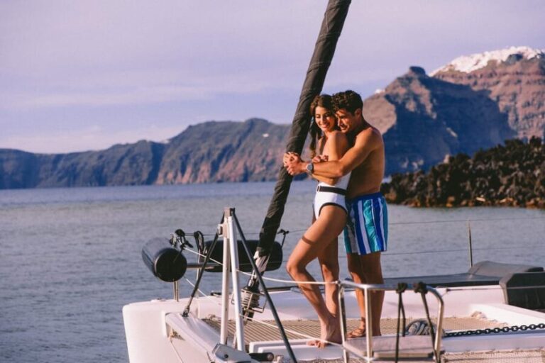 Santorini: Private Catamaran Tour with BBQ Meal and Drinks - Why This Tour Is a Great Value