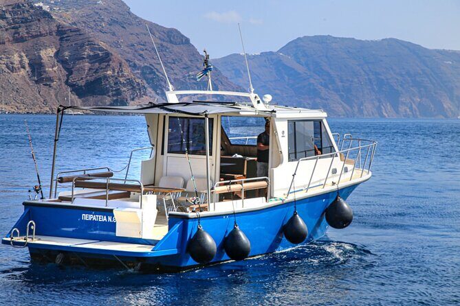 Santorini Private Cruise Sightseeing Tour with BBQ and Drinks - Practical Details