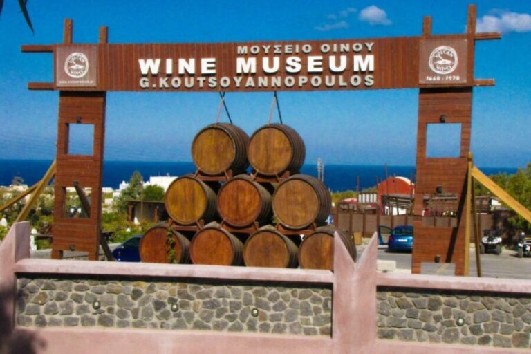 Santorini Visit Cave Wine museum and Wine tasting - A Deep Dive into the Experience