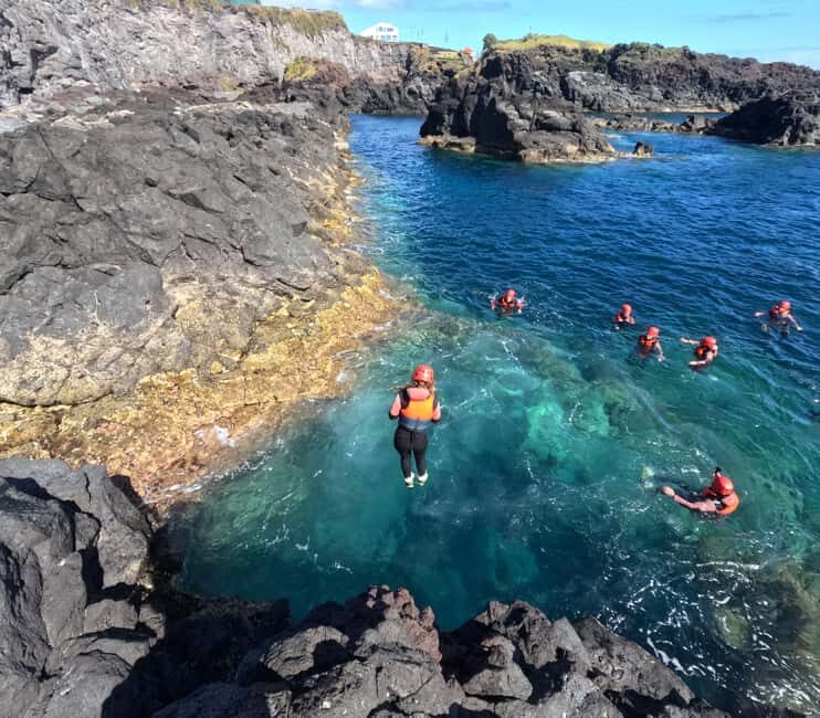 São Miguel Coasteering Azores - Caloura - The Itinerary Breakdown