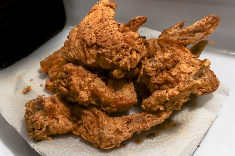 Southern fried chicken on a Savannah food tour