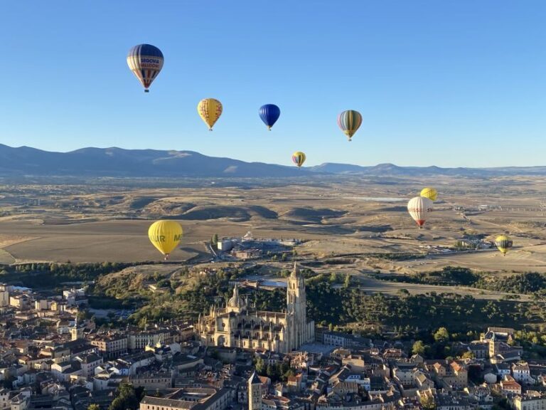 Segovia: Hot-Air Balloon Flight with Optional 3-Course Lunch - A Detailed Look at the Segovia Hot-Air Balloon Tour