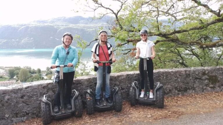 Segway hike 2h00 Aix les Bains between lake and forest - Itinerary Breakdown: From Lakeside to Forest