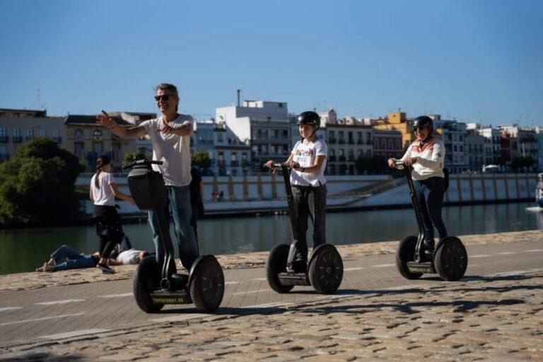 Seville City Tour: 90-Minute Riverside Segway Tour - Scenic Stops and Photo Opportunities