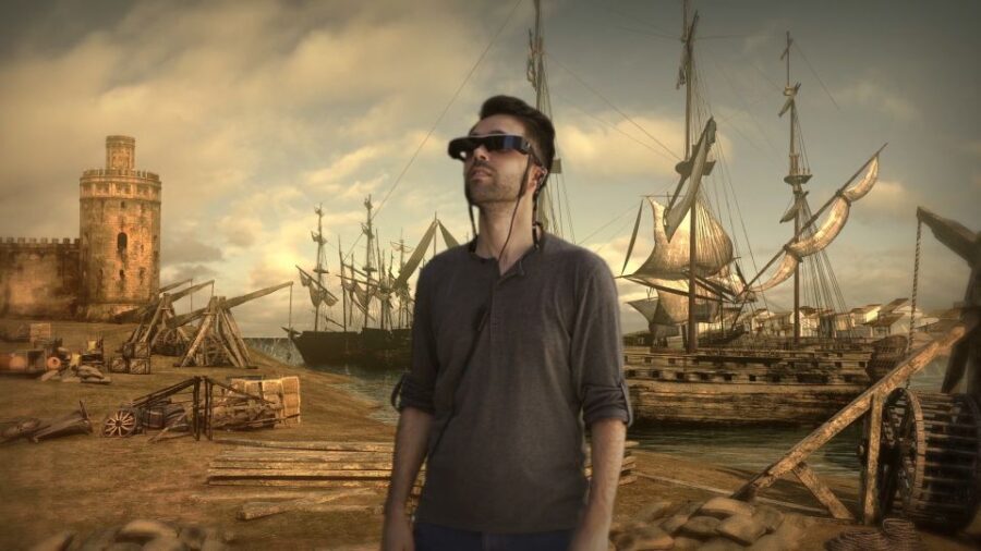 Seville: Guided City Walking Tour with 3D contents - The Tech Edge: VR Content and Smartglasses