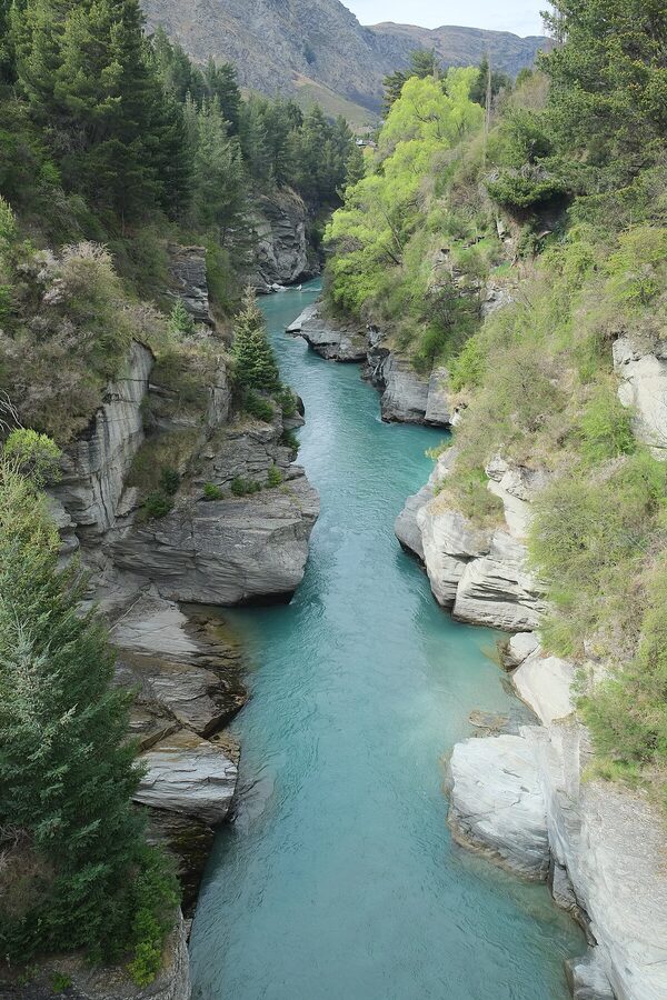 Shotover River at Shotover Canyon at Arthur's Point