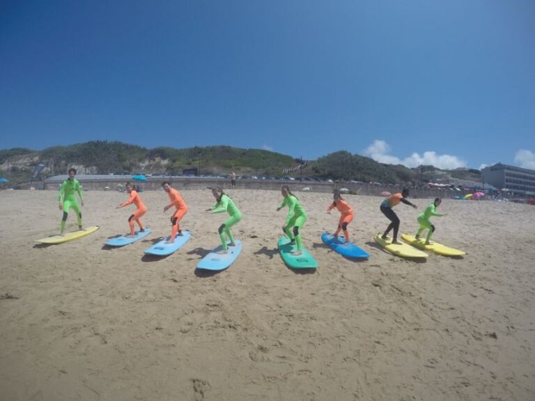 Sintra: 2-Hour Group Surf Lesson at Praia Grande - What You Get for $56