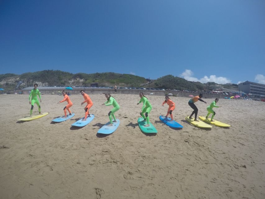 Sintra: 2-Hour Group Surf Lesson at Praia Grande