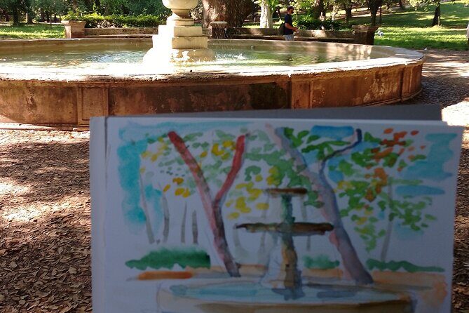 Sketching in Rome Villa Borghese Private lesson with Guido - FAQ