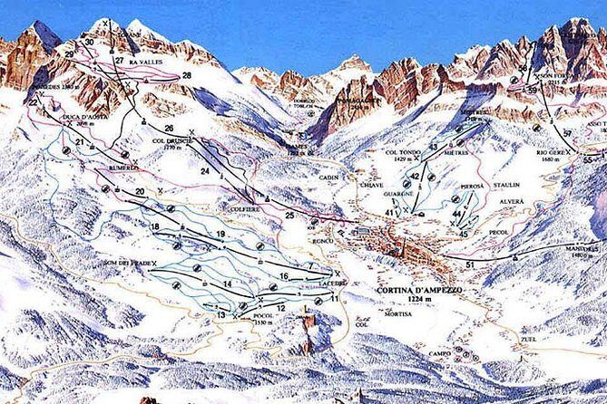 Ski Tour from Cortina d'Ampezzo: Tofana - Discovering the Tofana Ski Experience