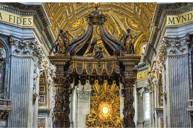 Skip the Line St Peter Basilica Papal Tomb Audio Guide with Water - The Sum Up