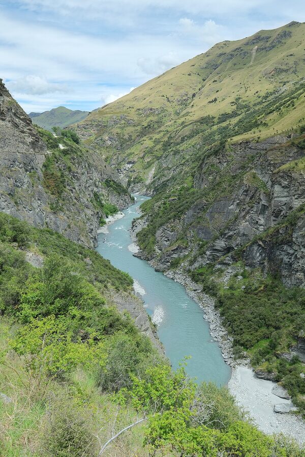 Shotover River in Skippers Canyon near Queenstown