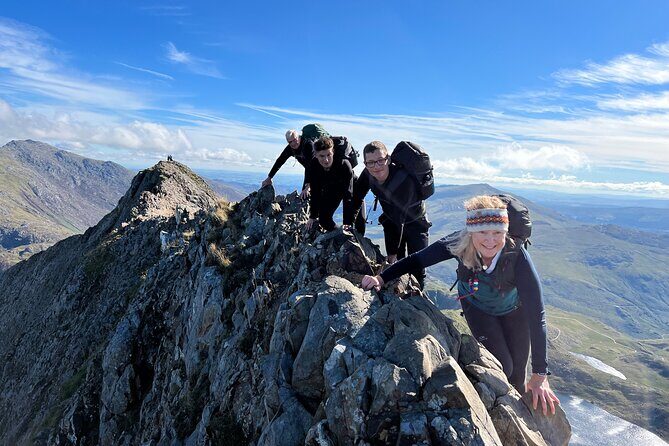 Snowdon via Crib Goch - The Guides and Group Experience