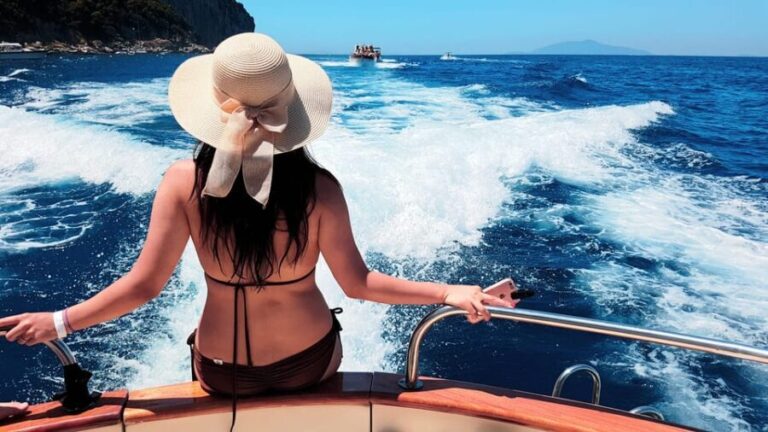 Sorrento Coast 2 Hours Shared Boat Tour with Swimming Stop - The Experience: What to Expect