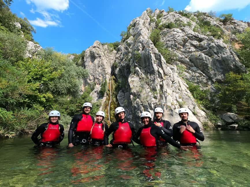 Split/Zadvarje: Cetina River Canyoning with Certified Guides - What to Expect from the Canyoning Experience