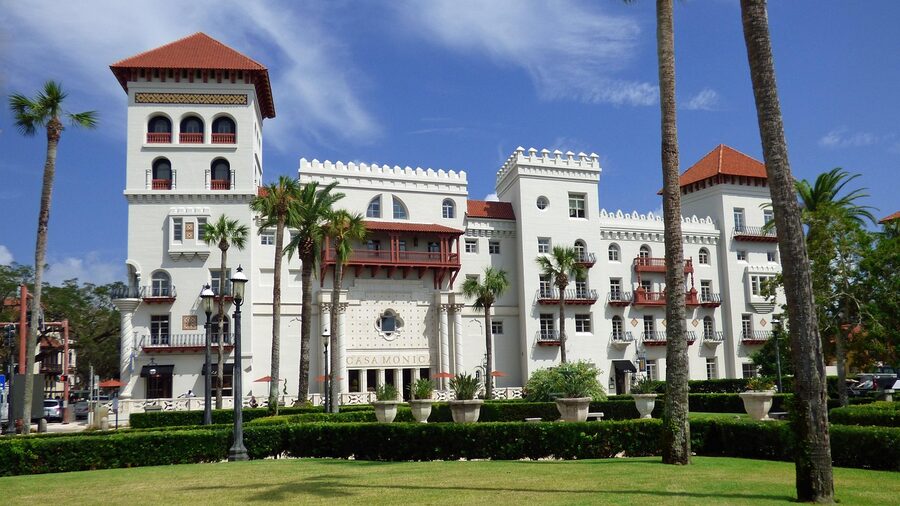 Casa Monica Hotel Moorish Revival architecture St Augustine