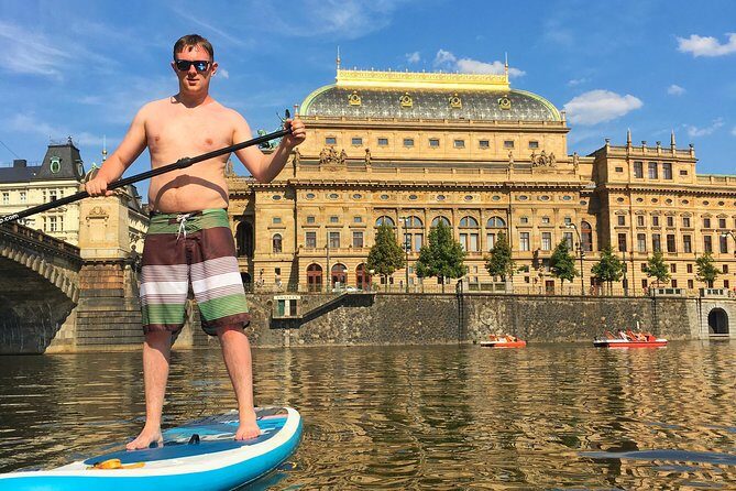 Stand-Up Paddleboarding on the Vltava River in Prague - An In-Depth Look at the Prague Paddleboarding Tour
