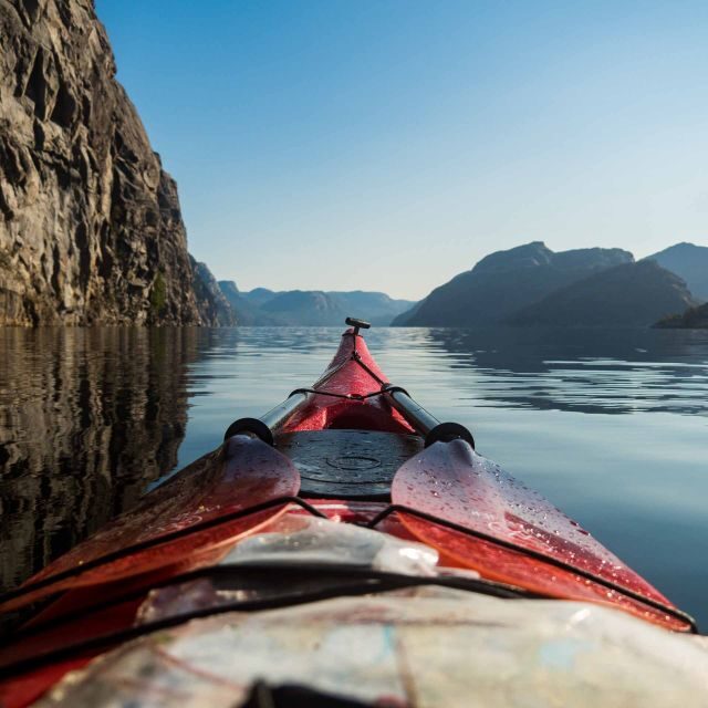 Stavanger: Lysefjord Kayak Safari (Waterfalls & Pulpit Rock) - Paddling Through Majestic Landscapes