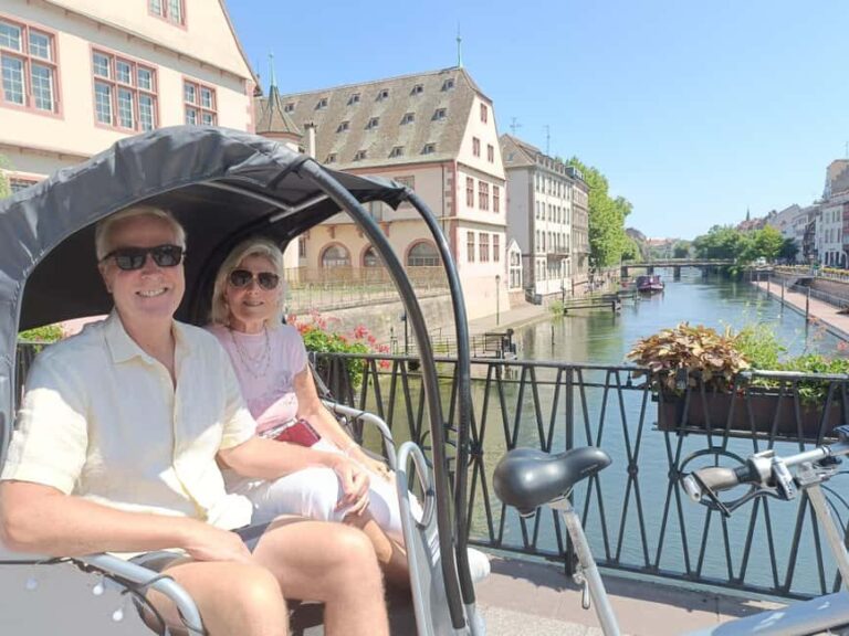 Strasbourg: Neustadt and Petite France in 1 Hour by Pedicab - Why This Tour Works Well