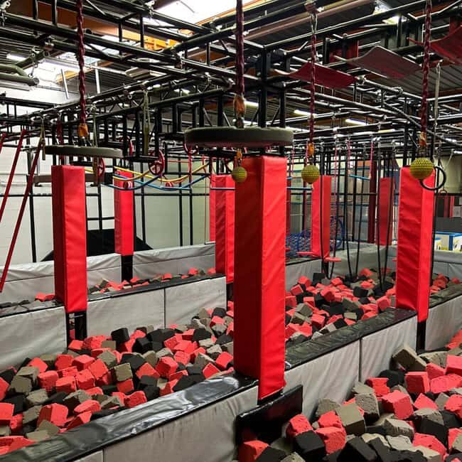 Strasbourg - Ninjastorm: Entrance to the obstacle course - The layout and obstacles