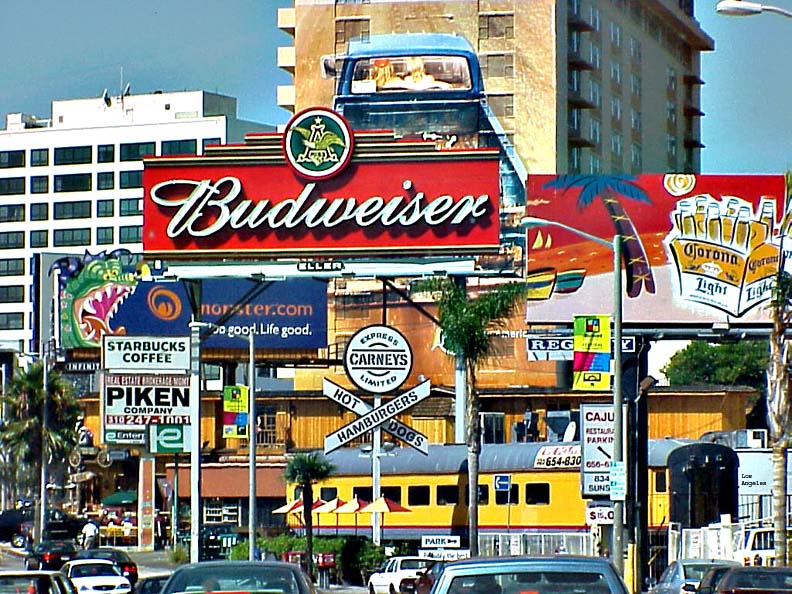 Sunset Boulevard in West Hollywood