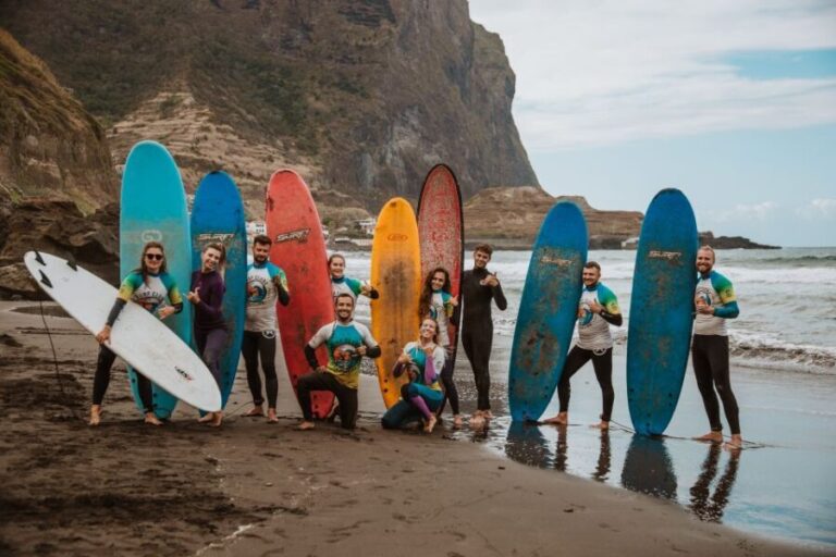 Surf lesson in Madeira - The Itinerary Breakdown