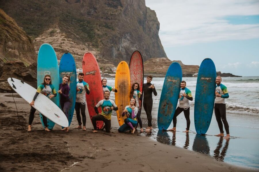 Surf lesson in Madeira - The Itinerary Breakdown