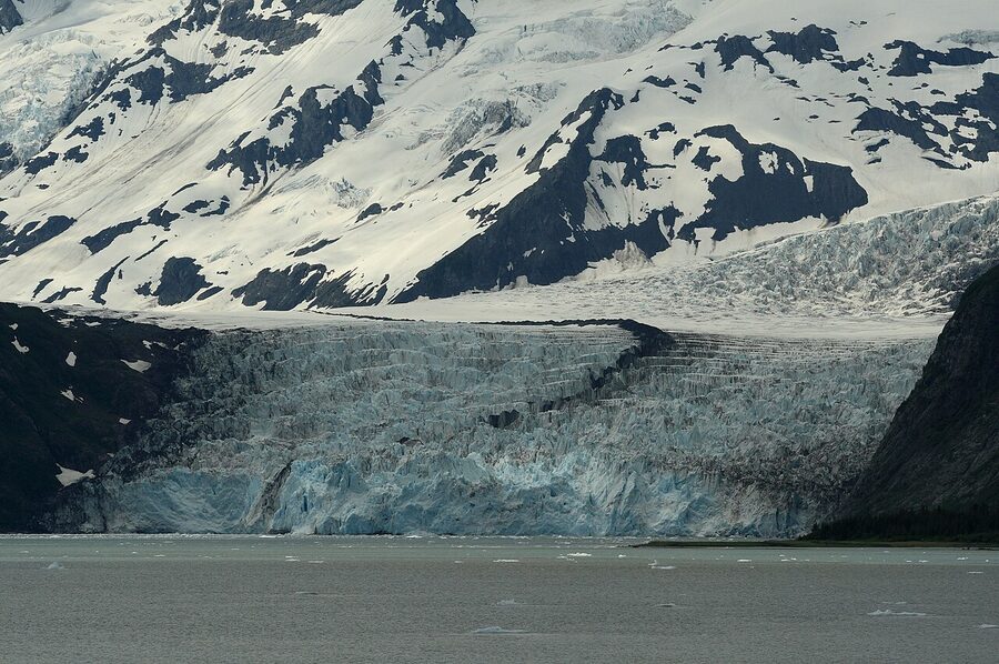 Surprise Glacier at Barry Arm in Prince William Sound