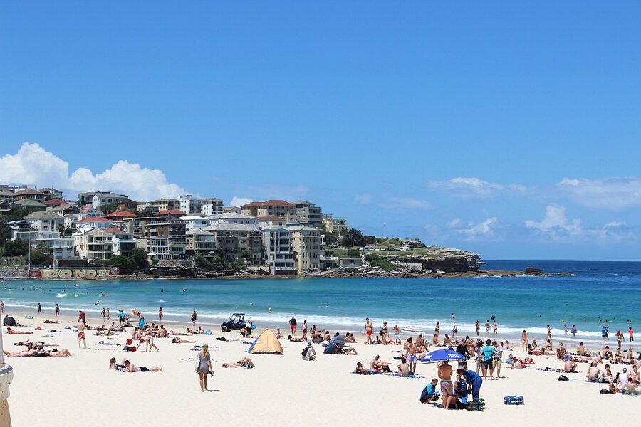 Bondi Beach Sydney coastline