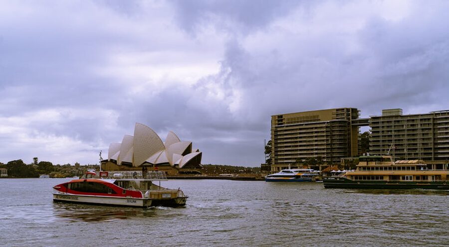 Sydney Opera House and harbour
