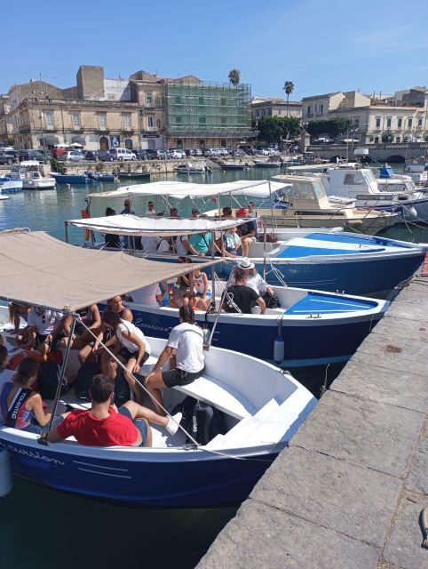 Syracuse:Boat tour Ortigia,Pillirina and seacaves - Itinerary Breakdown