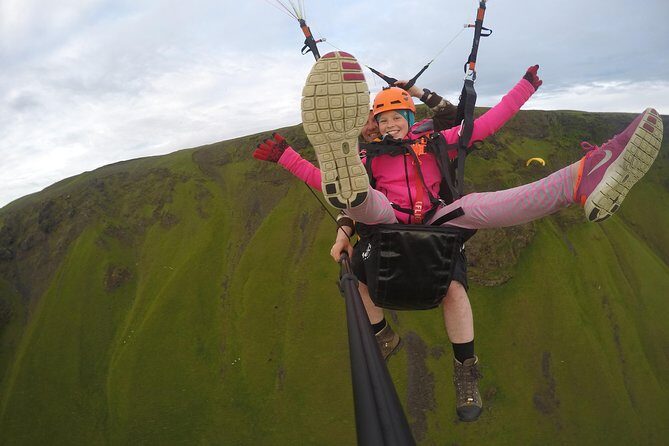 Tandem Paragliding Flights from Vik - The Scenic Highlights