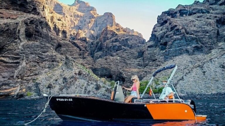 Tenerife: Discover Los Gigantes While Navigating a Boat - The Itinerary Breakdown