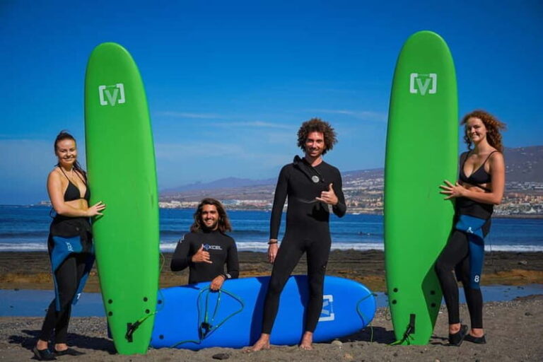 Tenerife / Playa de las Americas Surf lessons All levels - Why Choose This Surf Lesson in Tenerife?