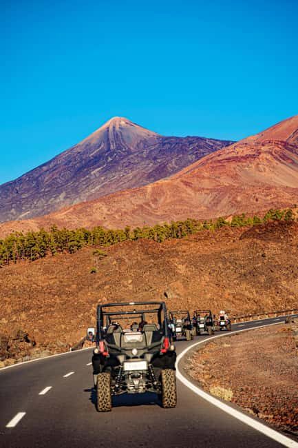 Tenerife: Teide Mountain Buggy On-Road GuidedTour with drink - The Route and Terrain