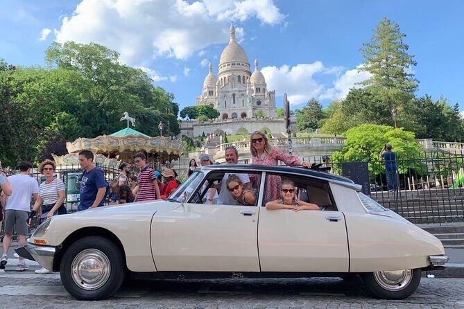 The Essentials of Paris in a Classic Open Top Car Citroën DS - Itinerary Breakdown: From Historic Landmarks to Artistic Districts