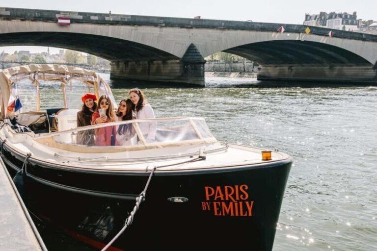 The Official Emily in Paris Champagne Seine Cruise - The Itinerary in Detail