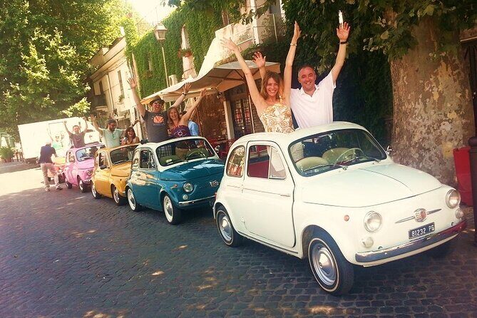 The ORIGINAL 90' Fiat 500 chauffeured Tour in Rome - Authentic Feedback from Past Travelers