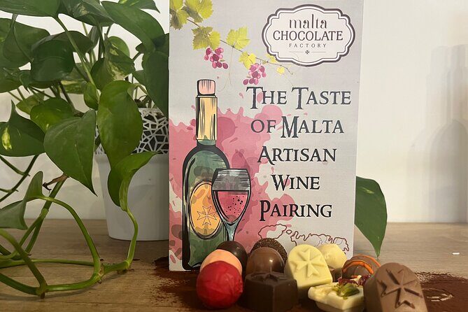 The Ultimate Malta Chocolate Factory Experience - The Wine Tasting and Pairing