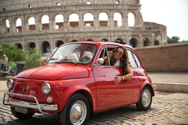 Timeless Rome: A Journey in a Vintage Fiat 500 - Analyzing the Value
