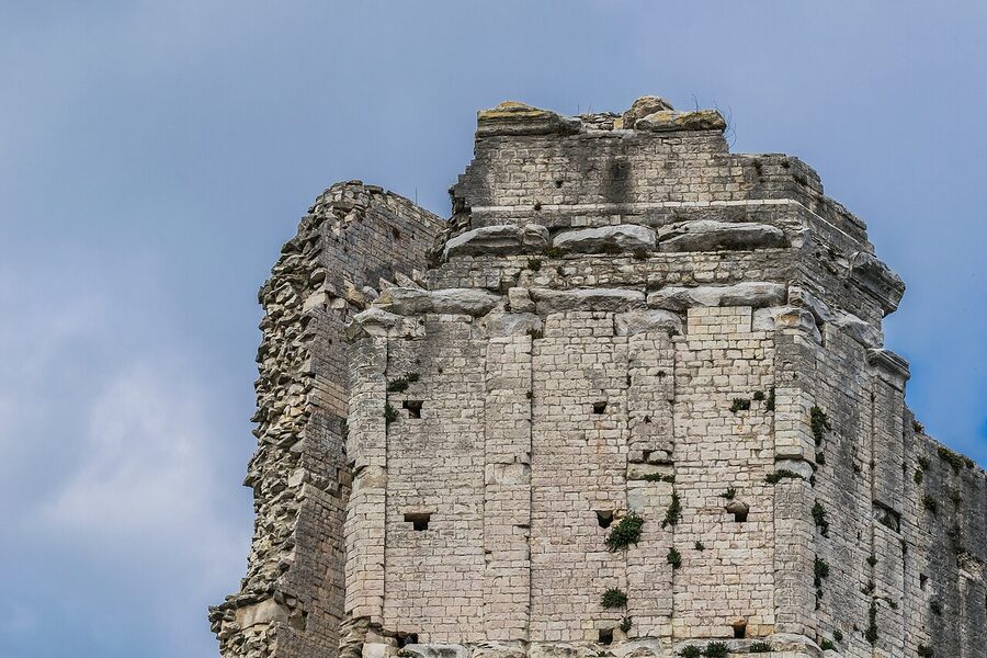 Tour Magne Nimes hilltop view tower above city