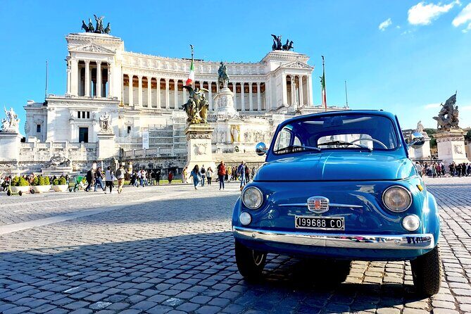 Tour of Rome Aboard a Vintage Fiat 500 - Detailed Breakdown of the Itinerary
