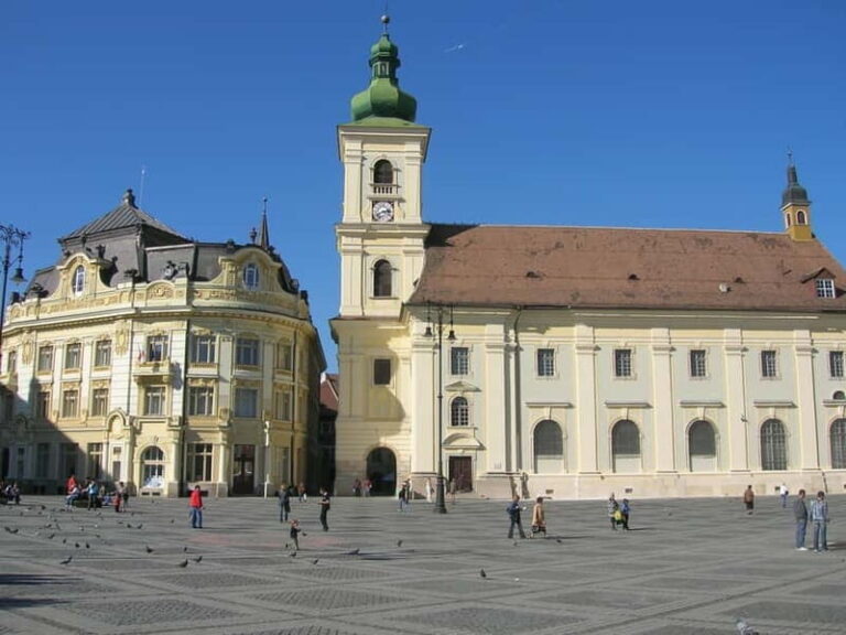 Tour of Sibiu - Church in Cristian - Village of Sibiel - The Fortified Church in Cristian