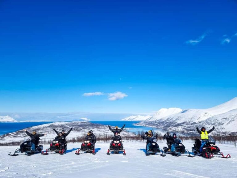 Tromsø: Lyngen Alps Guided Snowmobile Tour/ Afternoon - The Snowmobile Ride: What to Expect