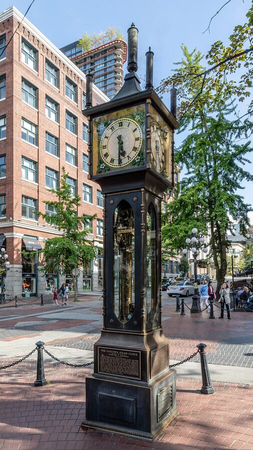 Gastown Steam Clock in Vancouver
