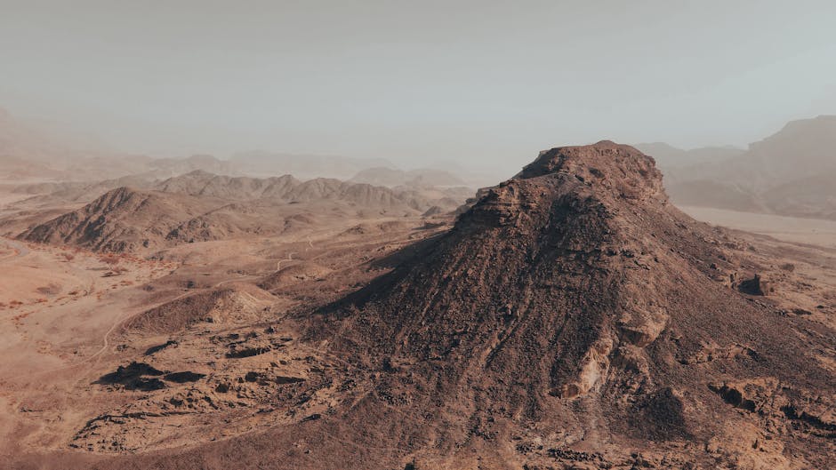 Adventure desert landscape panoramic