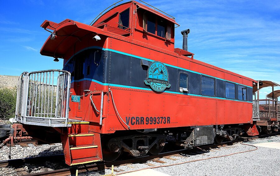 Verde Canyon Railroad caboose private charter car