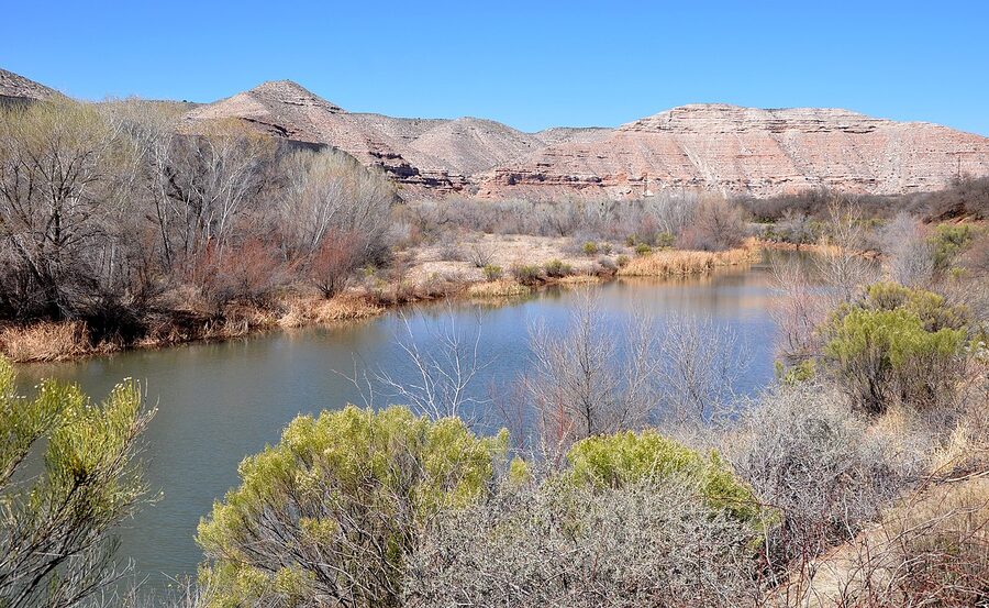 Verde River near Clarkdale Arizona