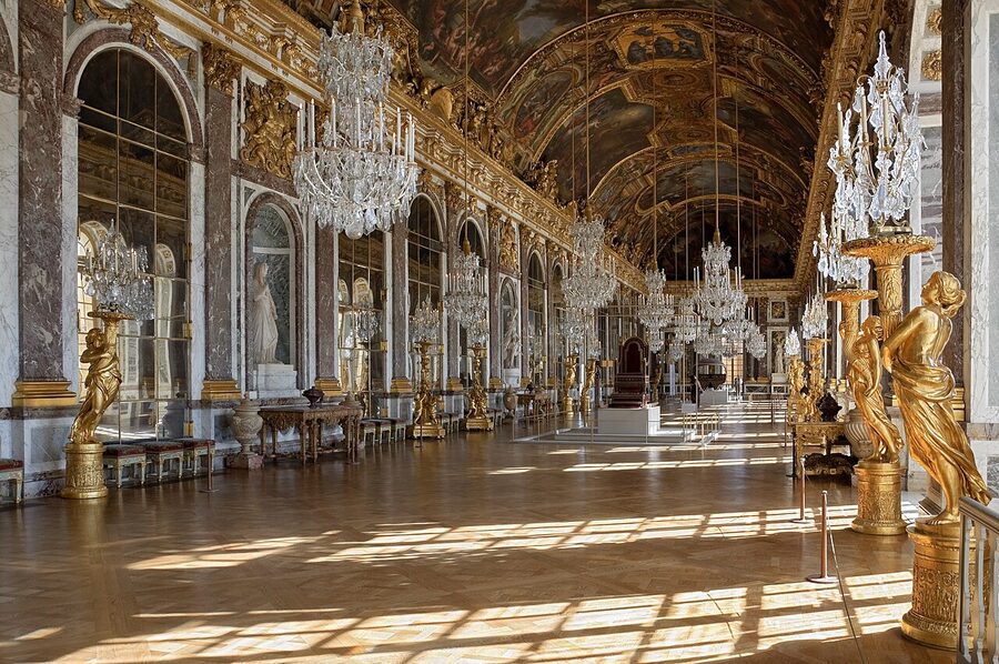 Hall of Mirrors at Chateau de Versailles